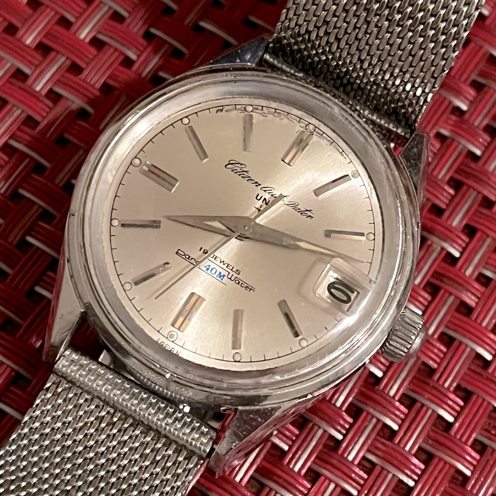 Citizen Autodater Automatic Gents Wrist Watch - Gem